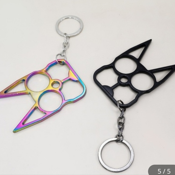 None | Accessories | Self Defense Kitty Cat Keychain Multifunctional ...